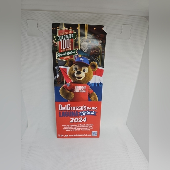 DelGrossos | Other | Delgrossos Park Map 224 00 Years Of Carousel ...